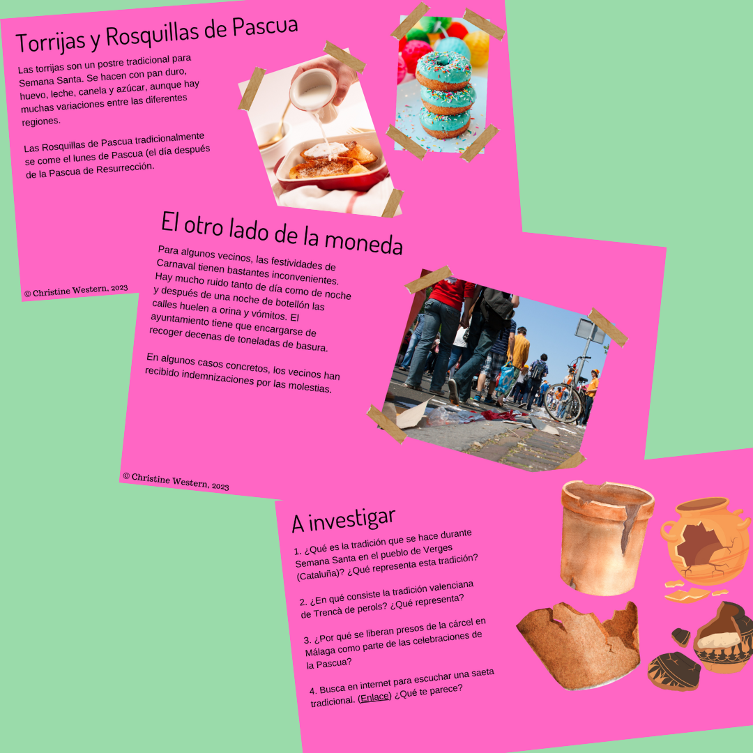 Semana Santa: PowerPoint Presentation (in Spanish) - Sail Through Spanish