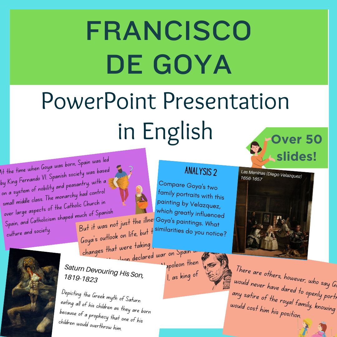 Spanish Artists - Francisco de Goya: PowerPoint Presentation (in ...