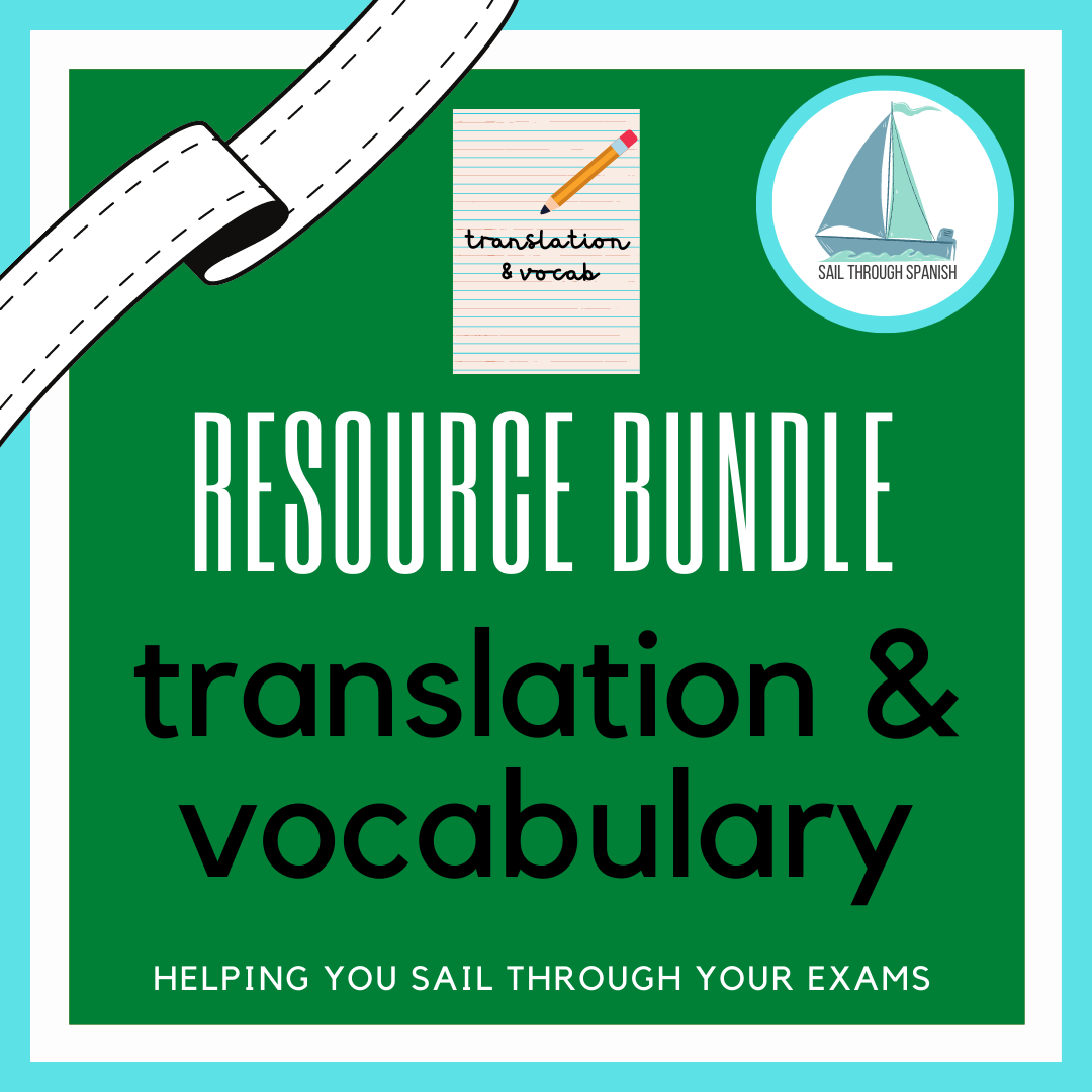 Bundle: Translation & Vocabulary - Sail Through Spanish