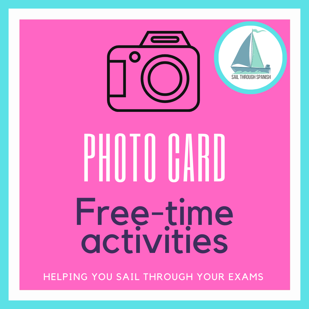 Photo Card: Free-time Activities - Sail Through Spanish