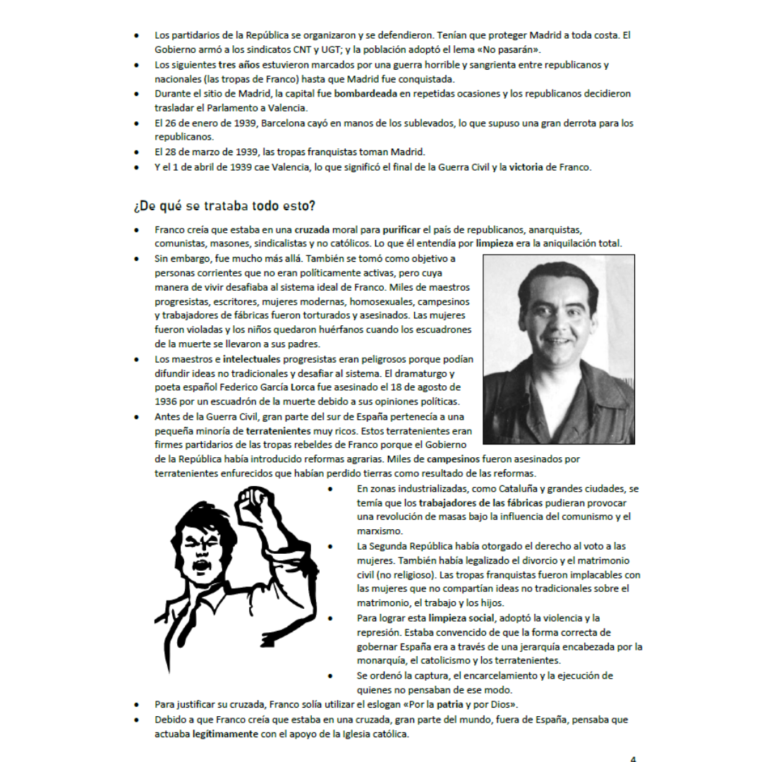 La Guerra Civil Española: un resumen (in Spanish) - Sail Through Spanish