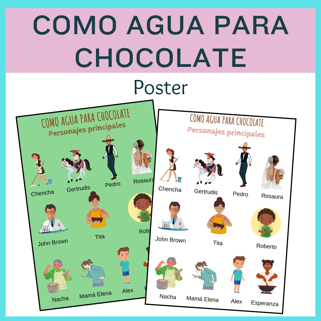 Como Agua Para Chocolate: Poster - Sail Through Spanish